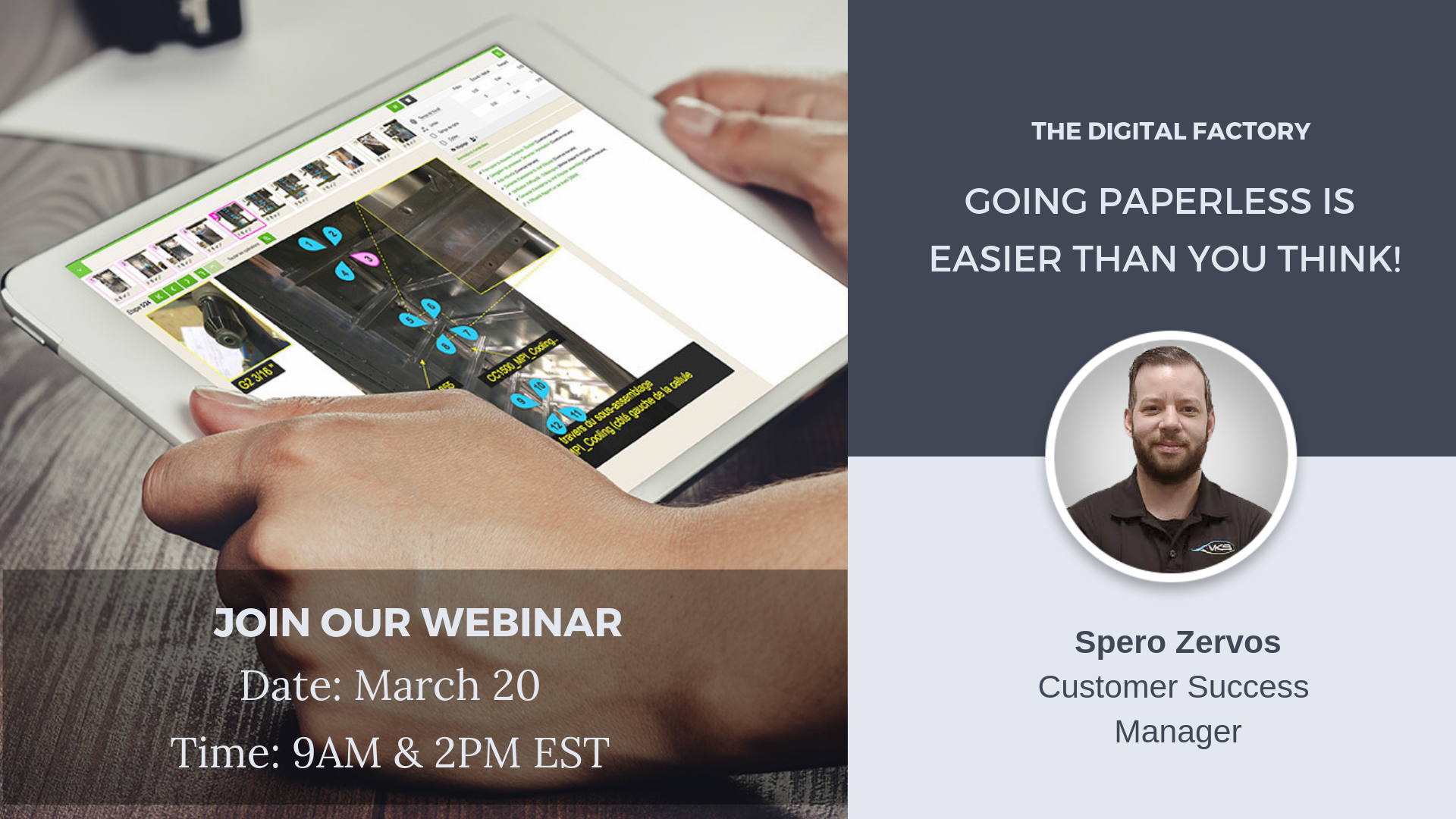 [Webinar] The Digital Factory: Going Paperless is Easier than You Think